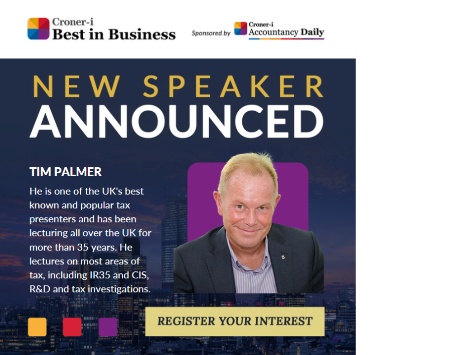 Tax expert joins speaker line up at Best in Business | Business ...